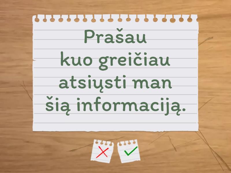 Semi-formal Letters - Closing - Flash cards