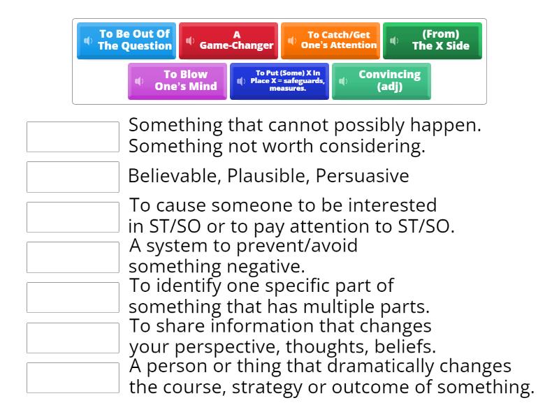 10 DEEP FAKE expressions - Match up