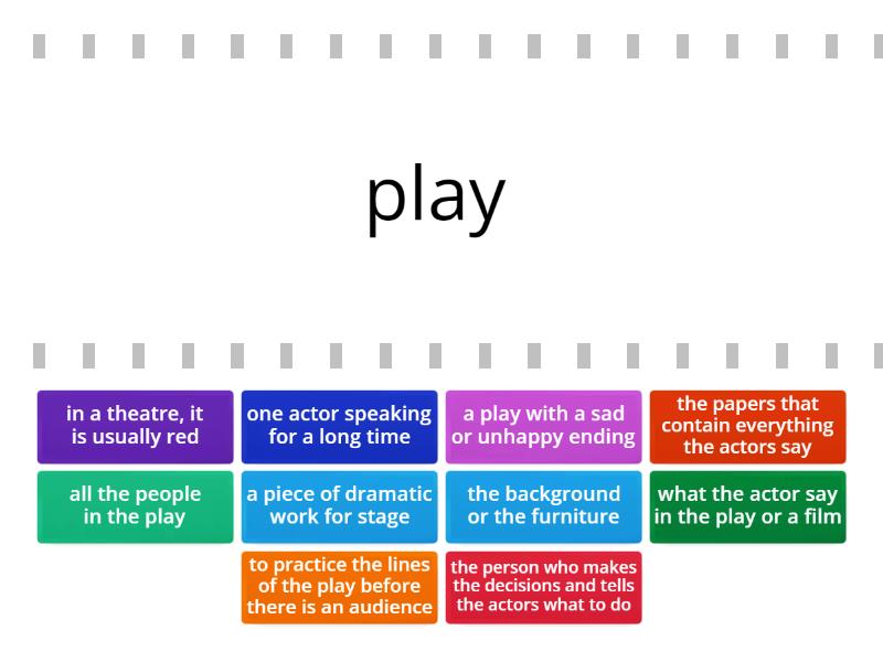 Find the definition: - Find the match