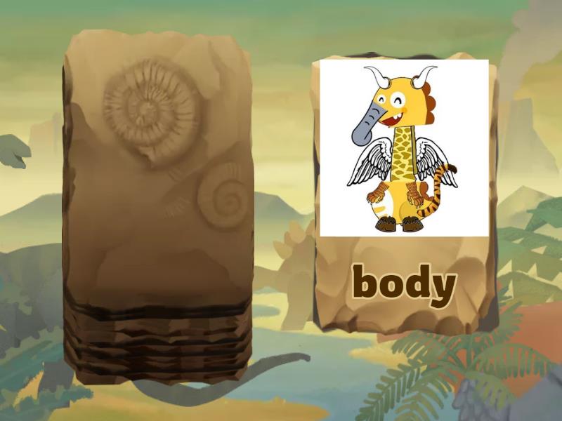 Animal body parts 2 - flashcards with sound - Speaking cards