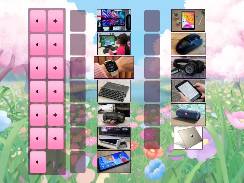 Prepare 6. Unit 12 Technology. - Une las parejas