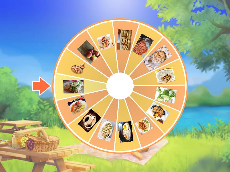 Food - Spin the wheel