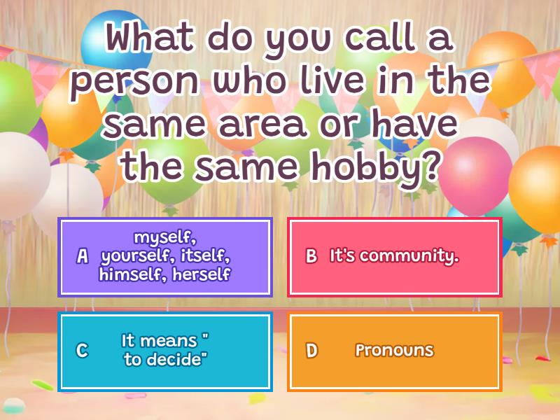 Review Speaking - Q3 - Quiz