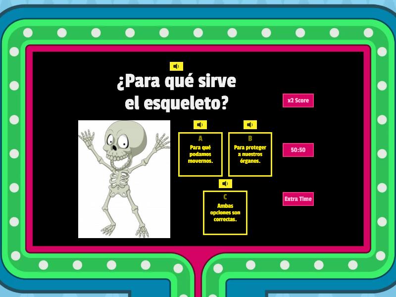 Todo lo que sabes sobre el esqueleto humano - เกมตอบคำถาม