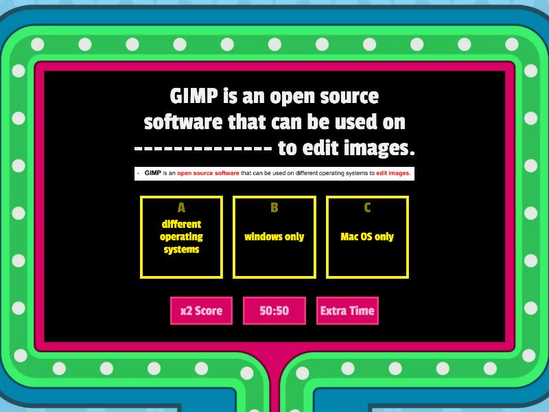 term 2 TH3 L7 - Gameshow quiz