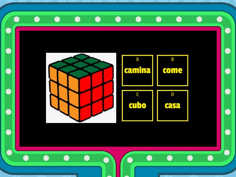 LEE LA PALABRA CORRECTA - Gameshow quiz