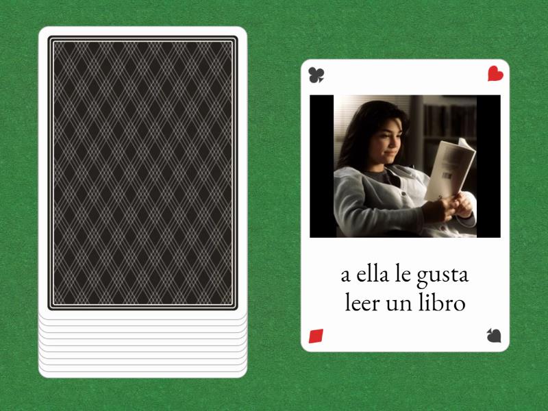 GUSTAR & ACTIVIDADES - Speaking cards