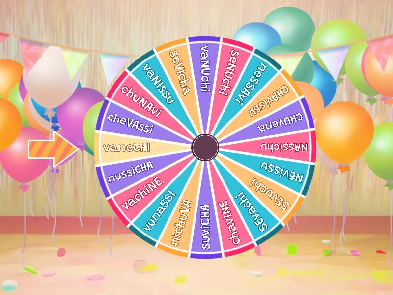 Helena - Spin the wheel