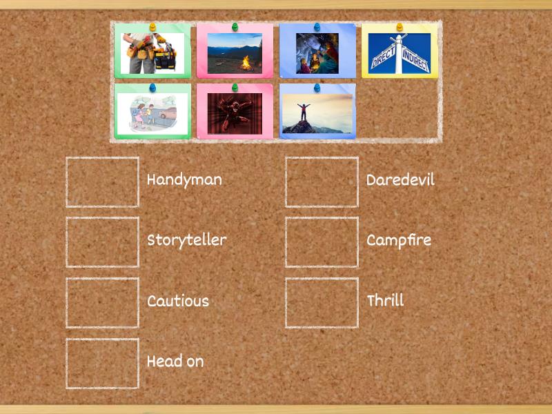 Glossary: Reading exercise - Match up