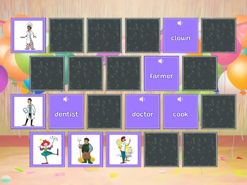 Power Up 2 Unit 3 Party time - Matching pairs