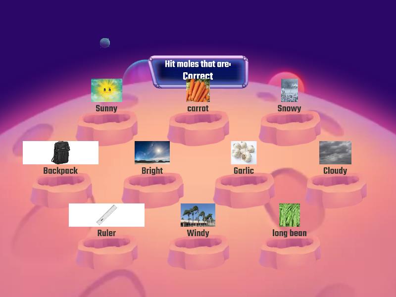 Weather Me - Whack-a-mole