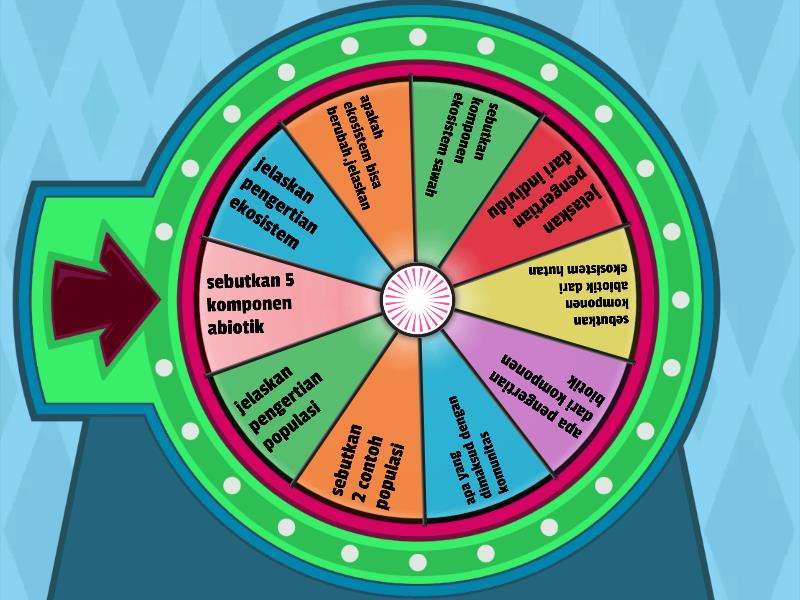 Quiz - Spin the wheel