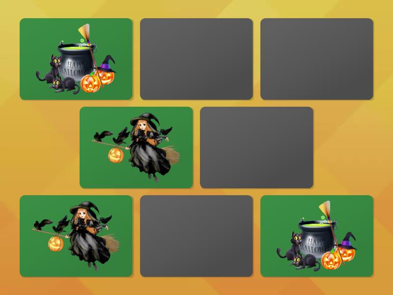 Halloween - Matching pairs