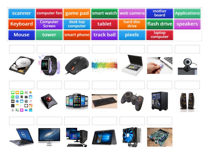 Computer Matching Game - Une las parejas