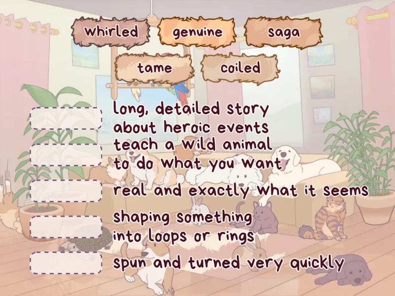 HMH Module 4, Lesson 1 - Match up