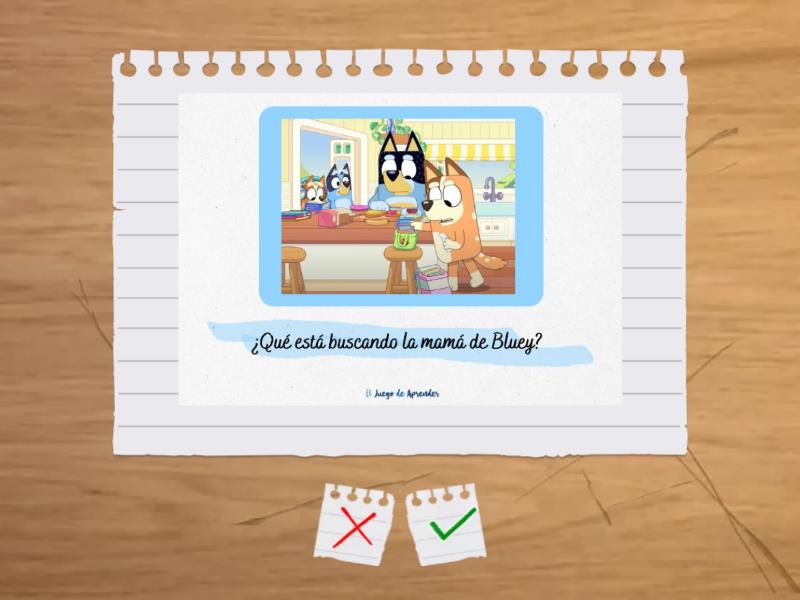 Practicamos la expresión oral con Bluey - Flash cards