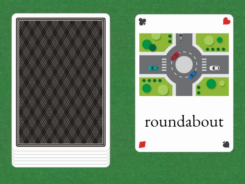 giving directions - Speaking cards