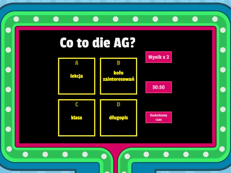 schulle - Gameshow quiz