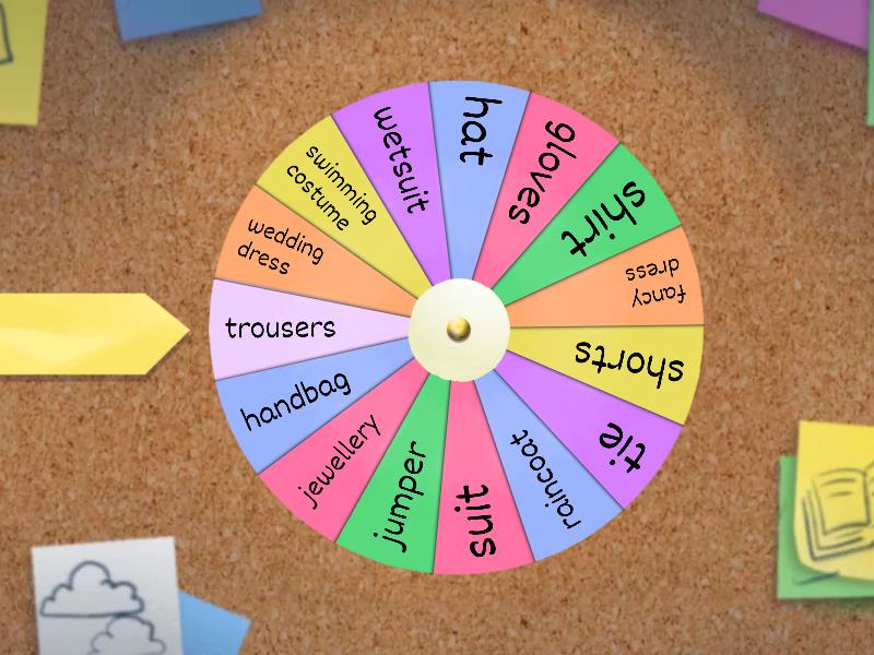 Clothes - Random wheel