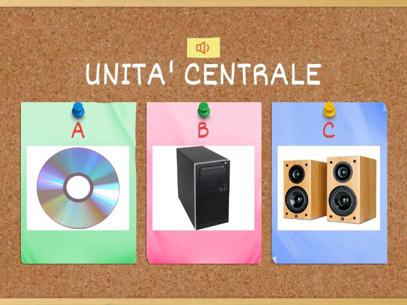 LE PARTI DEL COMPUTER - Quiz