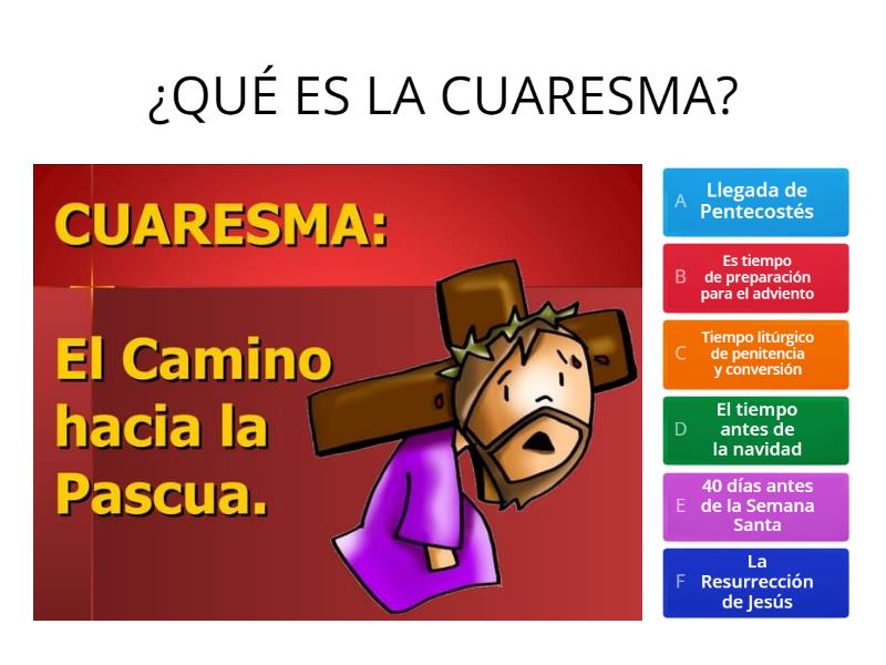LA CUARESMA - Quiz