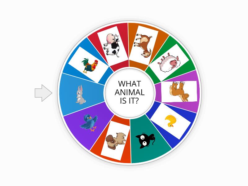 FARM ANIMALS - Spin the wheel