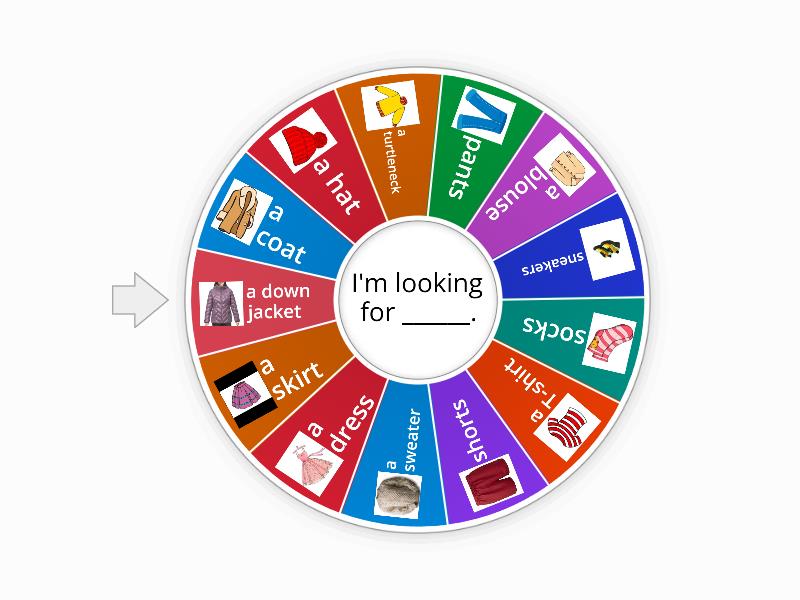 Clothes Spinner - Spin the wheel