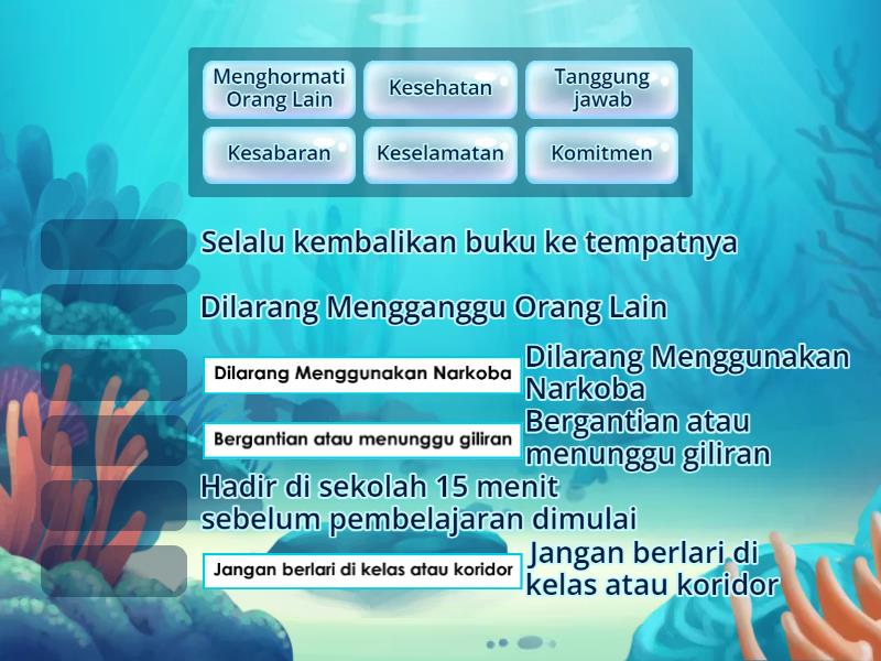Peraturan & Keyakinan Kelas - Match up