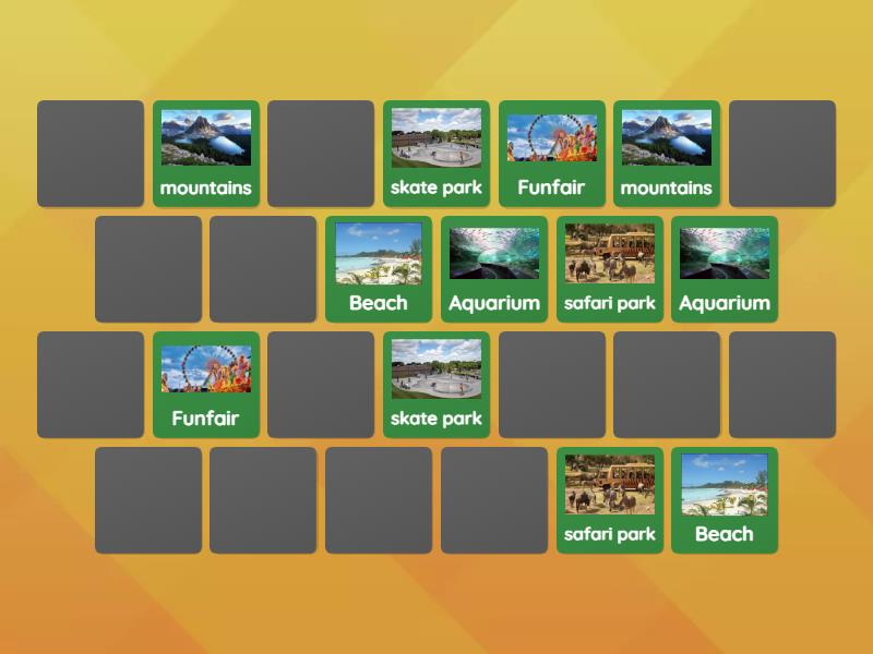 Grade 1 Unit 6 - Matching pairs