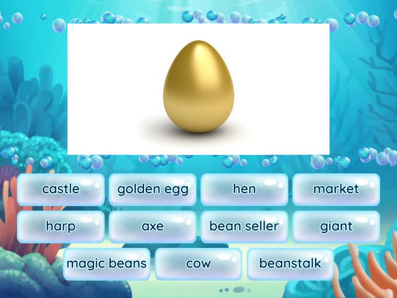 Jack and the beanstalk vocabulary - Find the match