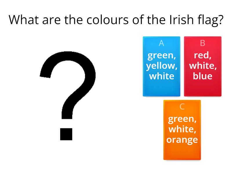 St. Patrick's Day and Ireland - QUIZ - Test