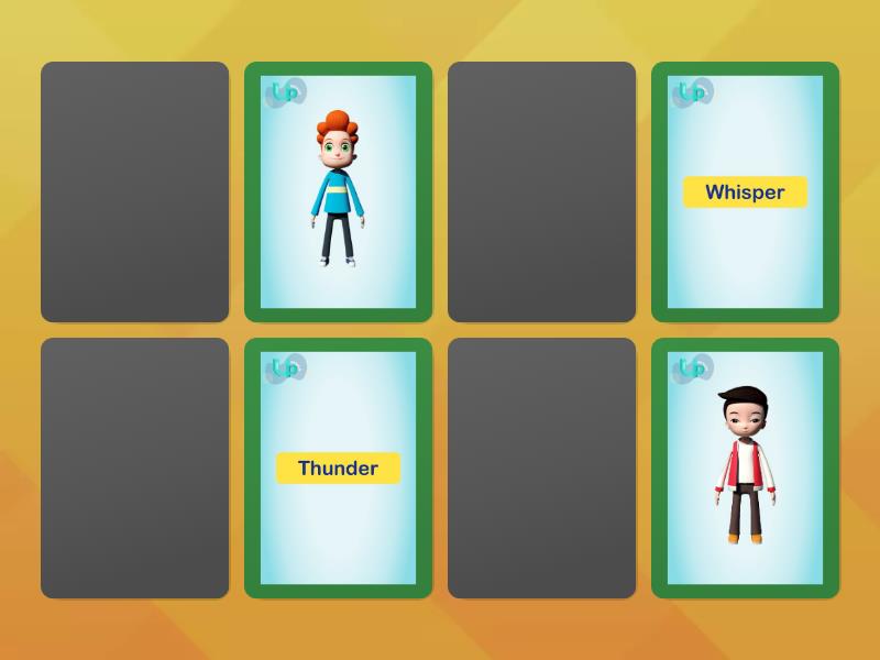 Super Minds 1 Unit 0 Friends Vocabulary UpEnglish - Matching pairs