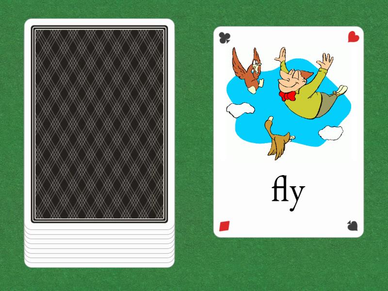 EZAP - Action Verbs - Speaking cards