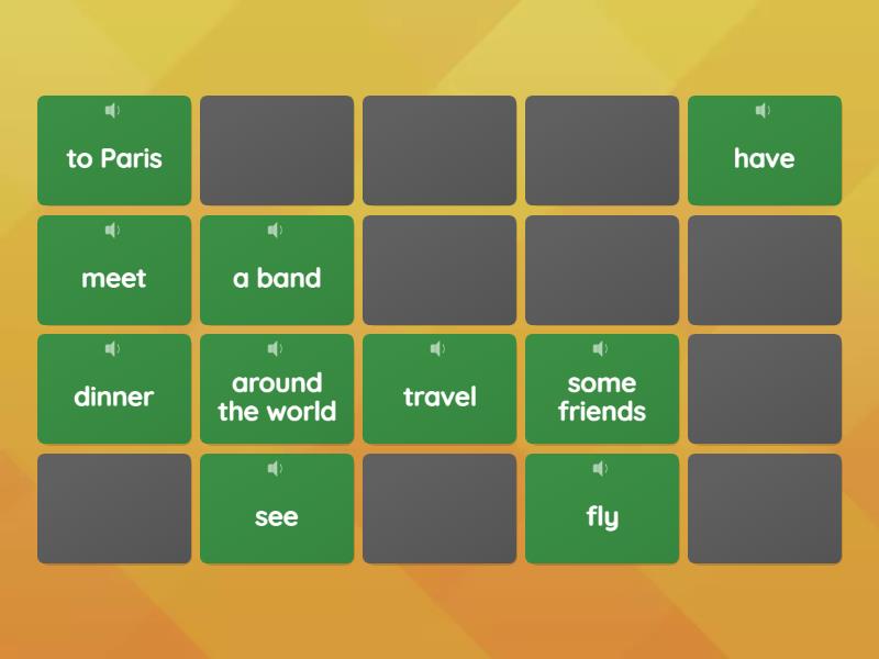 future plans - Matching pairs