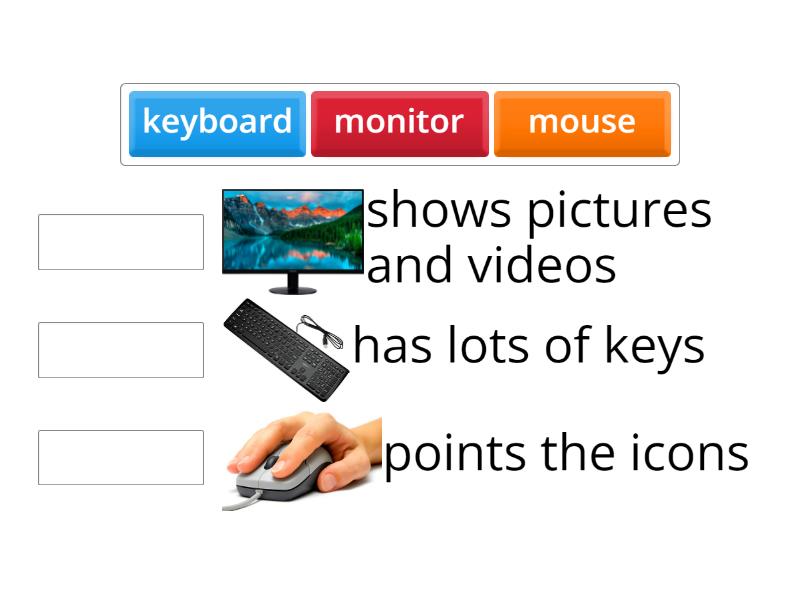computer parts - Match up