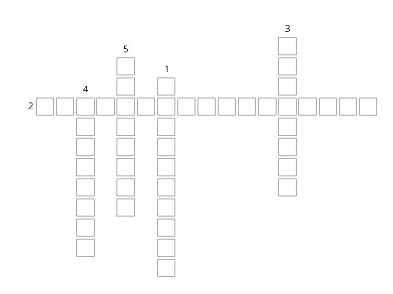 CRUCIGRAMA SOBRE LA GENETICA - Crossword