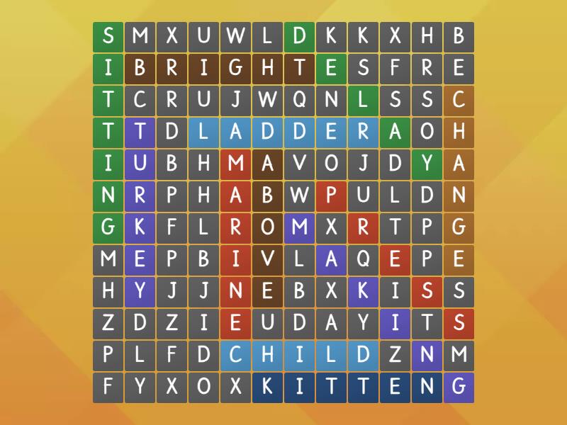 Thursday - phonics review - Wordsearch