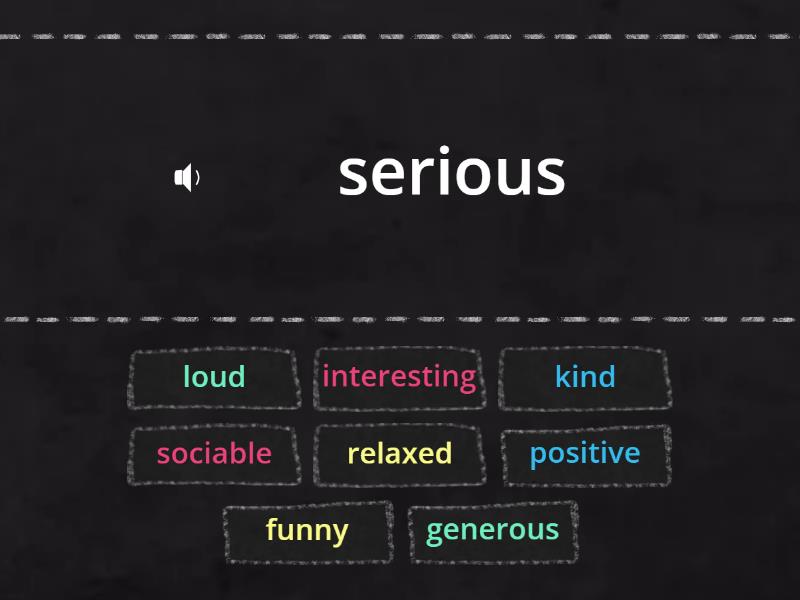 Focus 2 (Personality) - Find the match