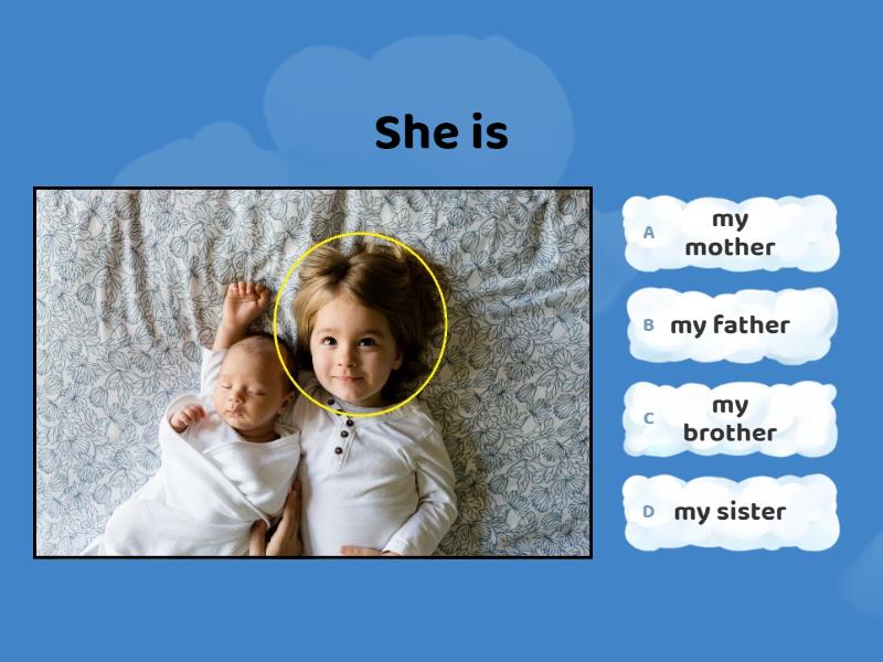 Сім'я Family: SHE is my mother. HE is my father, brother, sister (by ...