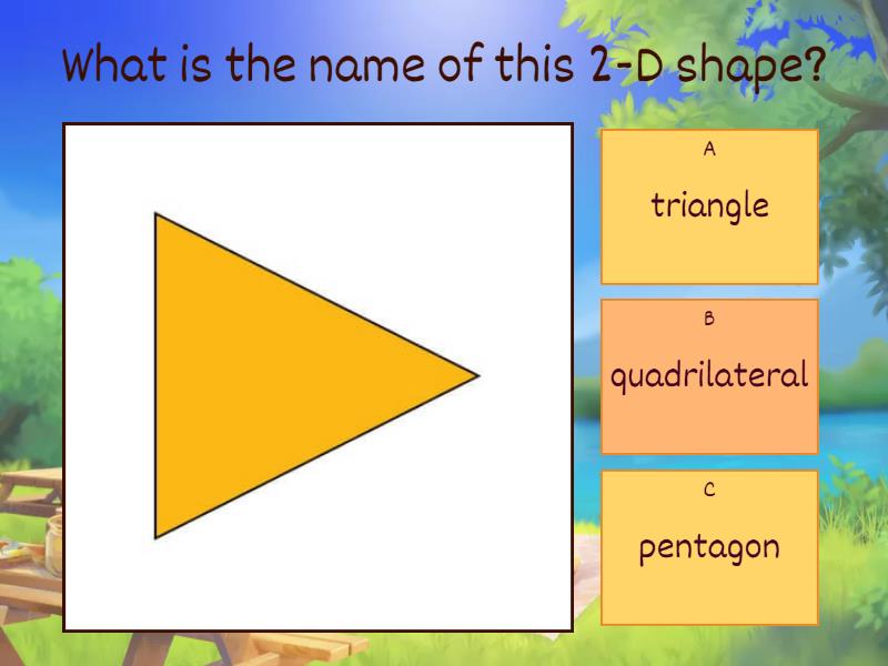 2D shapes - Quiz