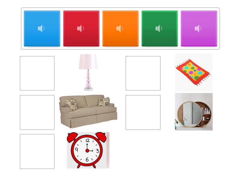 Kid's box 2 Unit 4_Vocab_At home - Match up