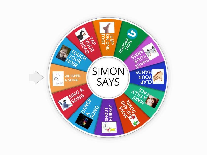 SIMON SAYS - Random wheel