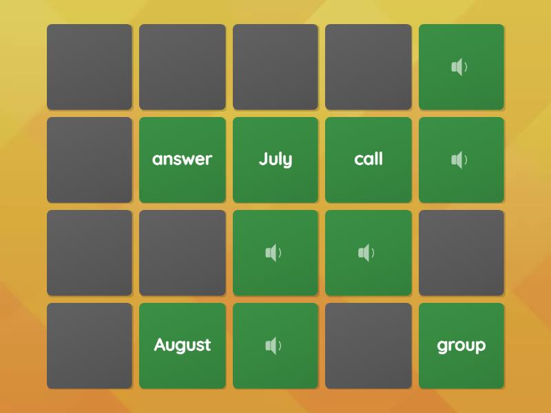 2b. Fun in Africa - Matching pairs