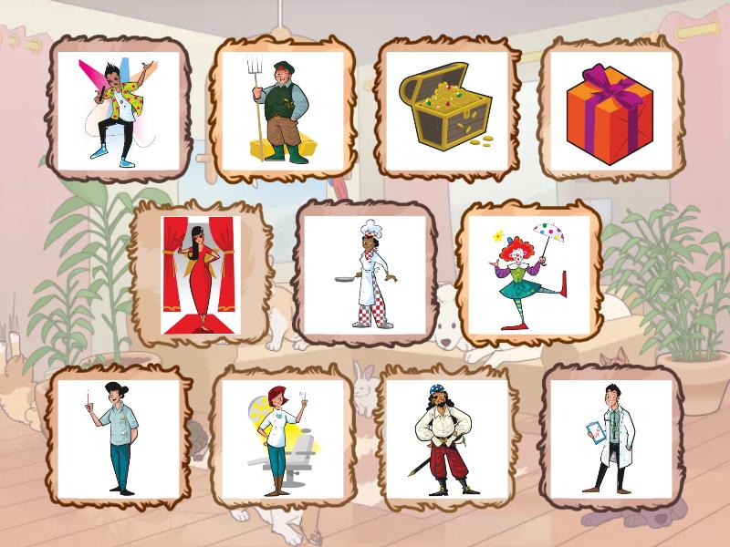 power up 2 unit 3 words - Fichas giratorias