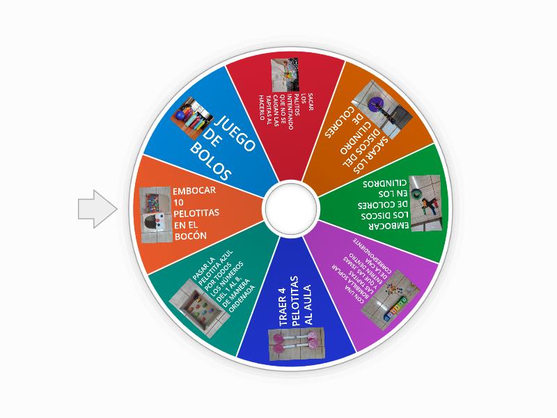 TECNO KIDS BÁSICO, JUEGOS - Spin the wheel
