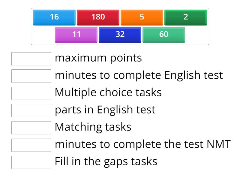 Structure NMT - Match up