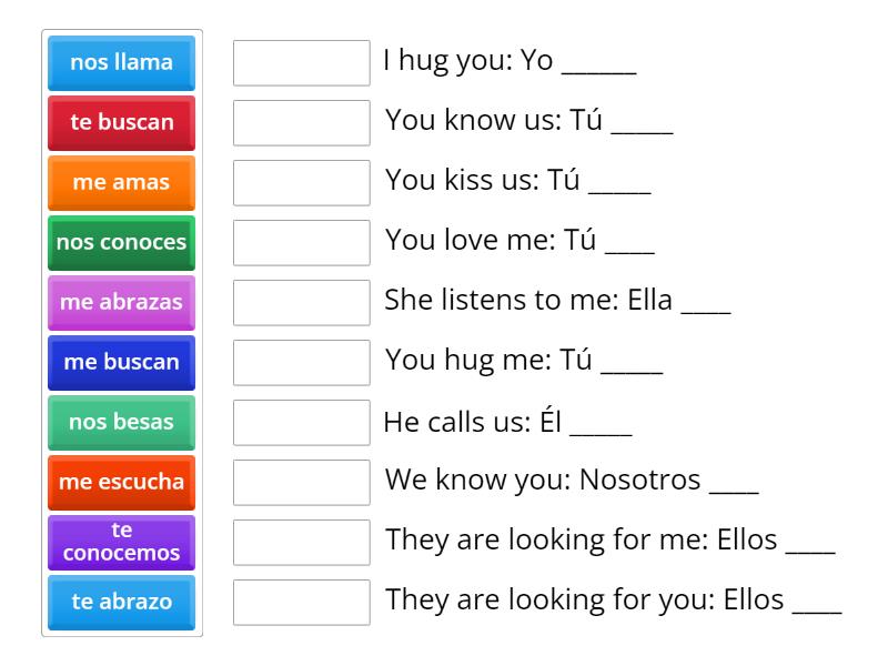 DOP me te nos matching - Match up