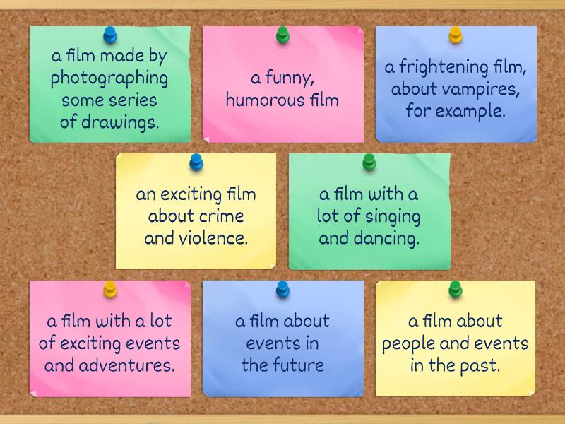 Film types - Flip tiles