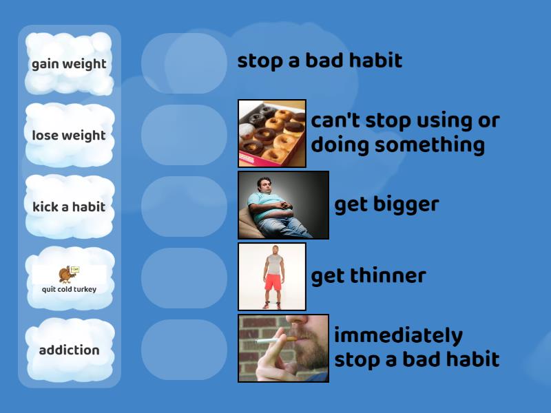 Habits quiz - Match up