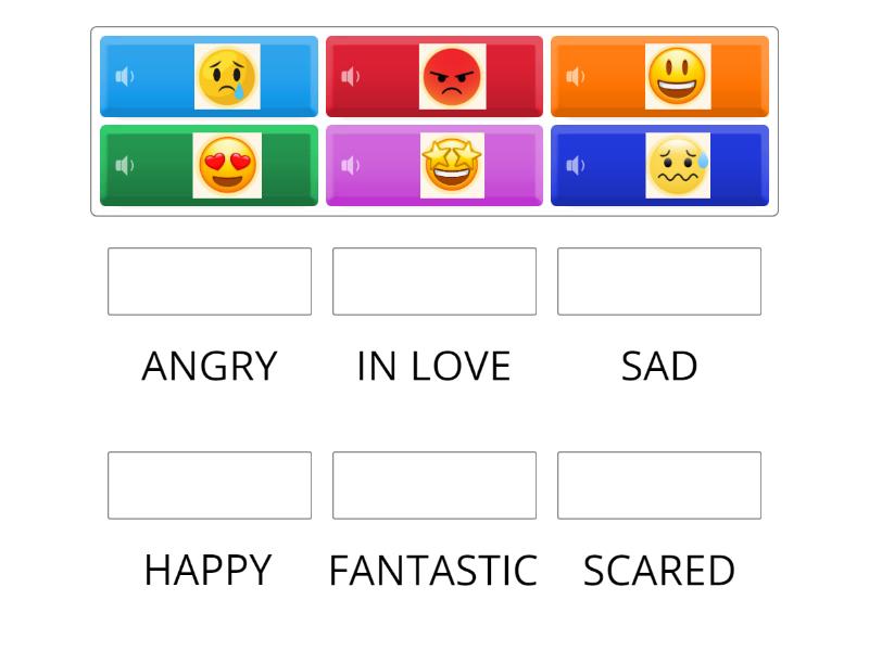 EMOTIONS - Match up